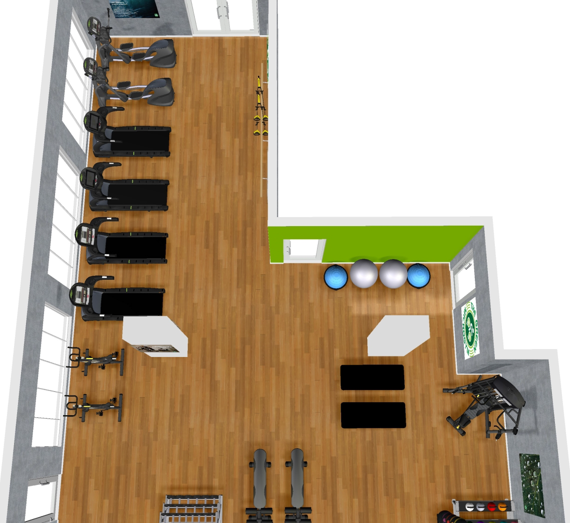 Sample Green Microgym | The Green Microgym: Electricity-Generating ...